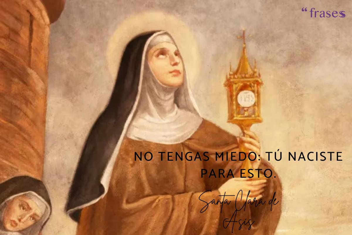 +50 Frases de Santa Clara de Asís