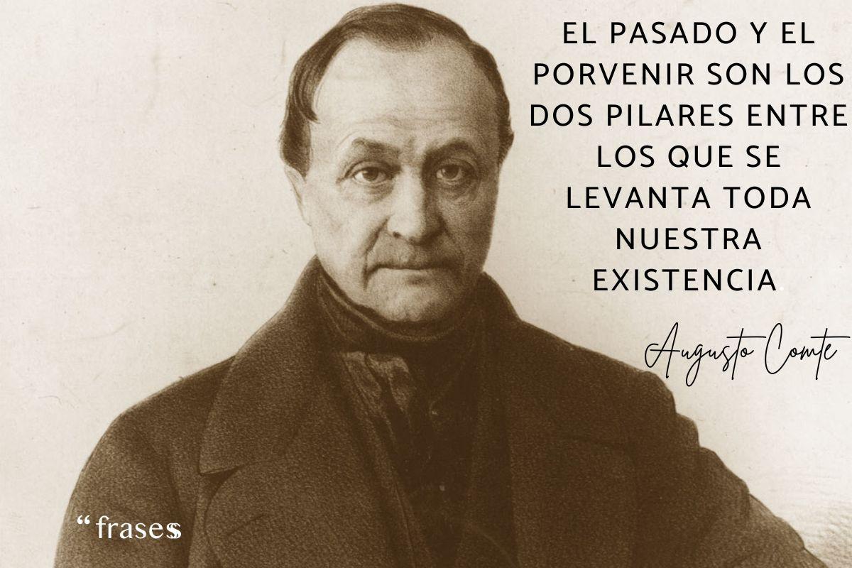 Las mejores frases de Augusto Comte