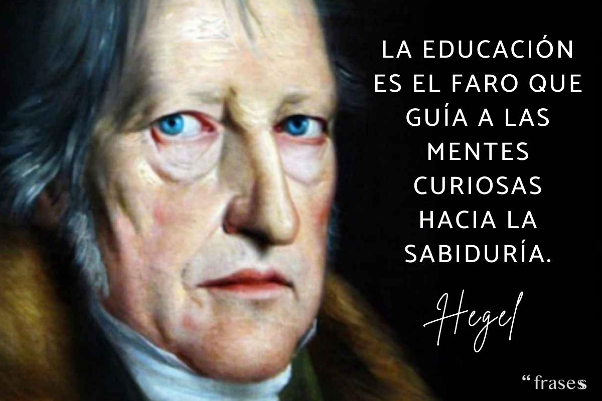 + 50 frases de Hegel ¡Inspiradoras!